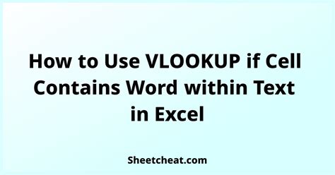 Image result for Using Text Cell in VLOOKUP