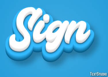 Image result for Sign Text Design