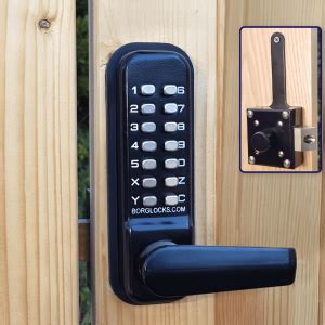 Combination Gate Locks - Borg Locks