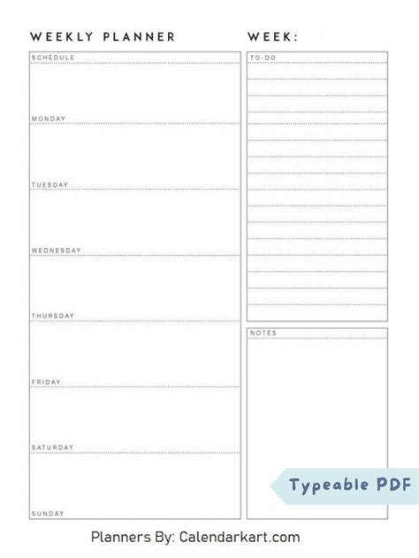Free printable weekly planner for students, Download Free printable ...