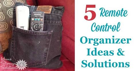 Remote Control Organizer Ideas & Solutions | Remote control organizer ...