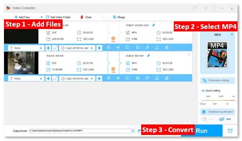Image result for Convert File Dat for MP4 Video Online