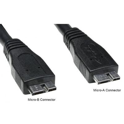3ft. USB 3.0 Micro-A to Micro-B SuperSpeed Cable