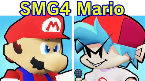 Image result for Smg4 Mario FNF Menu Mod