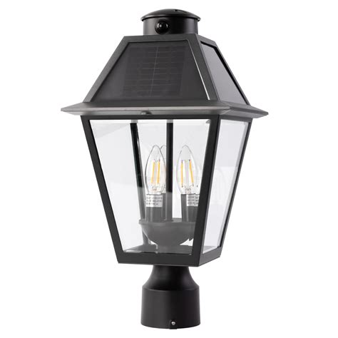 Image result for Post LED Light Solar Motion