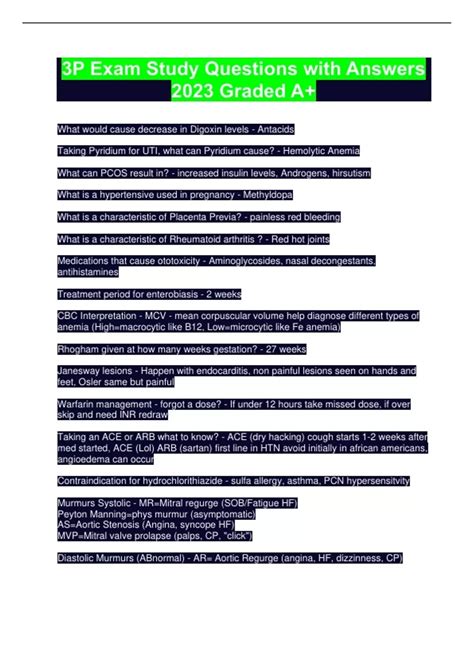 Image result for P3 Exam Tips