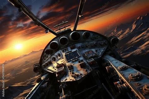 Image result for Pilot Cockpit Front View