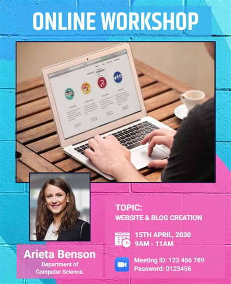 Image result for Workshop Flyer Examples