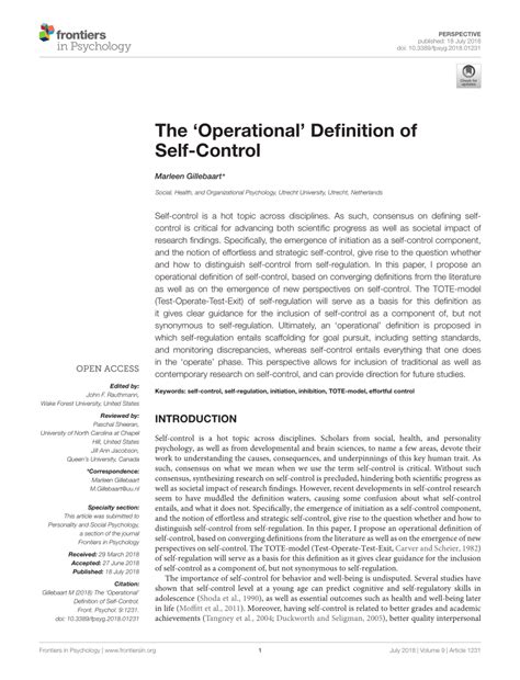 Image result for Self-Control Definition