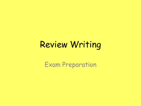 Image result for Review Writing