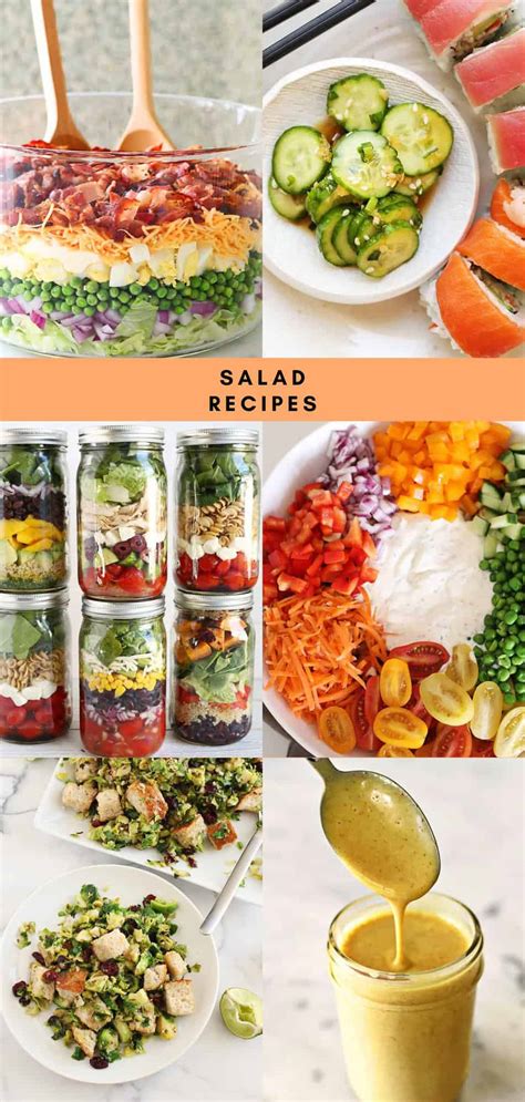 20+ Salad Recipes - A Beautiful Mess