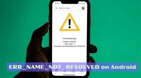 Image result for Google Name Not Resolved