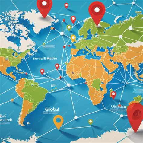 Image result for Global Network Connection GIS Map