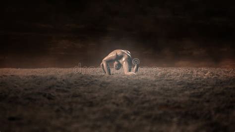 The Creation of Adam the First Man from Earth and Ashes Stock Footage ...