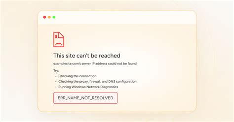 Image result for Error Name Not Resolved Fix