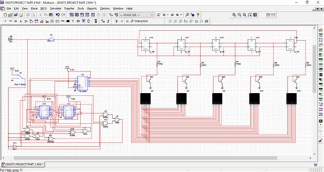 Image result for 2-Digit Seven Segment Display in Multisim