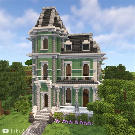 Image result for Minecraft Victorian House Tutorial