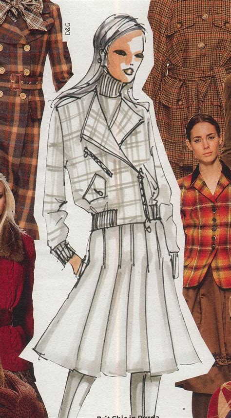 Image result for Burda Style Pattern