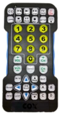 Image result for Cox Remote Enter Button