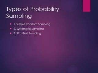 Image result for Probability Sampling Pros and Cons