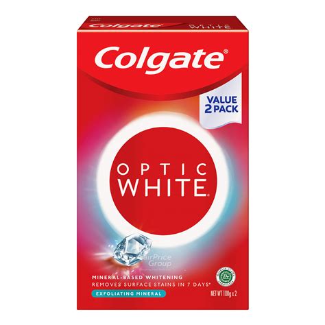Image result for Colgate Optic White Toothpaste
