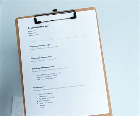 Image result for Example of a Well Done Design Brief