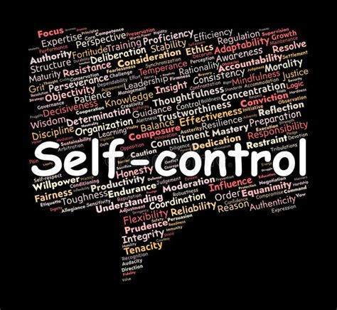 Image result for Self-Control Word