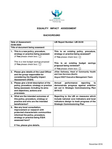 Image result for How to Do Equality Impact Assessment