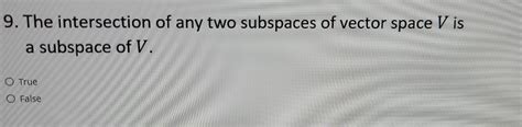 Image result for Intersection of Two Subspace Example