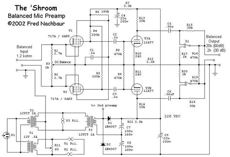 Image result for Tube Preamp Schematic