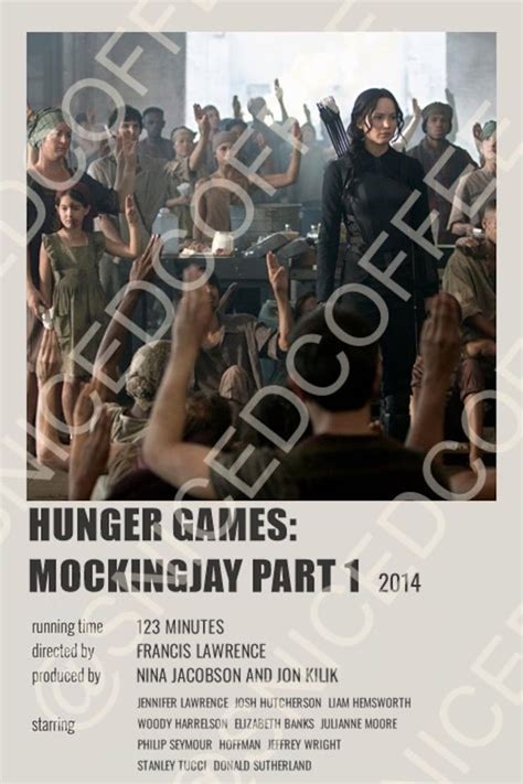 Image result for Hunger Games Mockingjay Poster