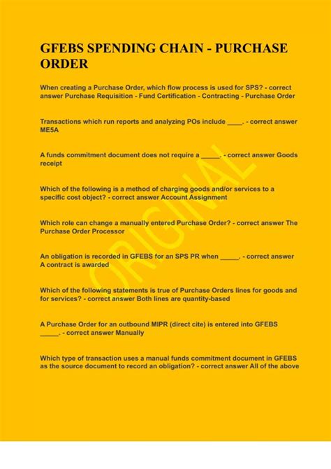 Image result for GFEBS Create Purchase Order