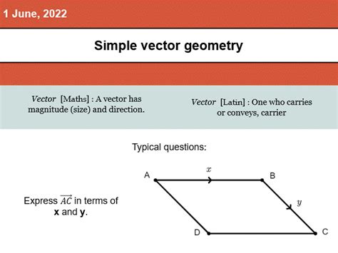 Image result for Vector Geometry Maths Genie