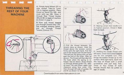 Image result for How to Thread a Kenmore Sewing Machine Model 28