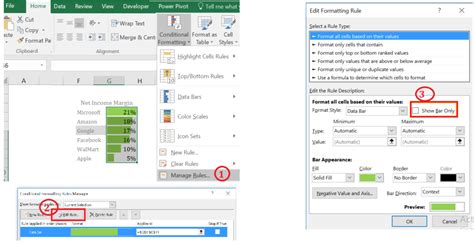 Image result for Conditional Formatting Data Bars