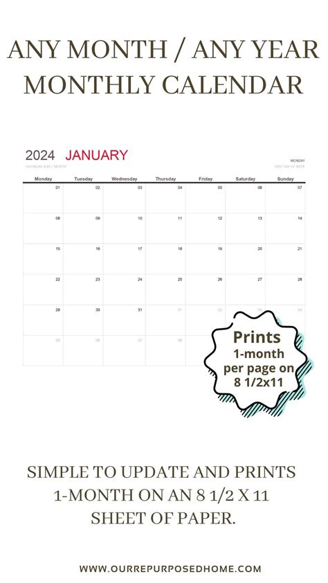 Image result for Editable Calendar Excel