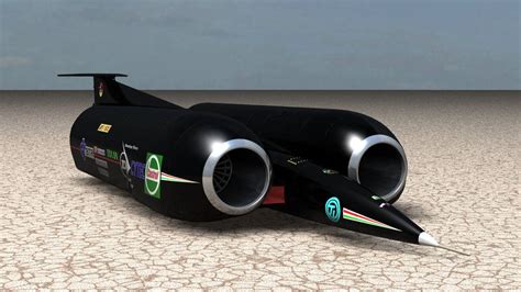 Image result for How Fast Does the Thrust SSC Go