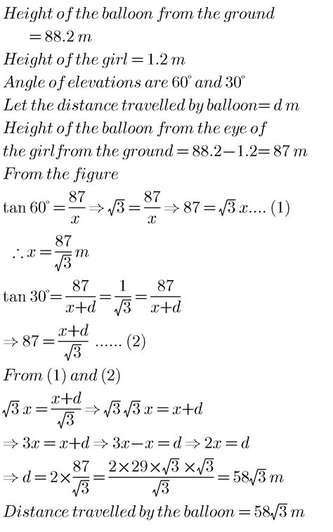 Image result for Maths Trigonometry Class 10 Last Exercise