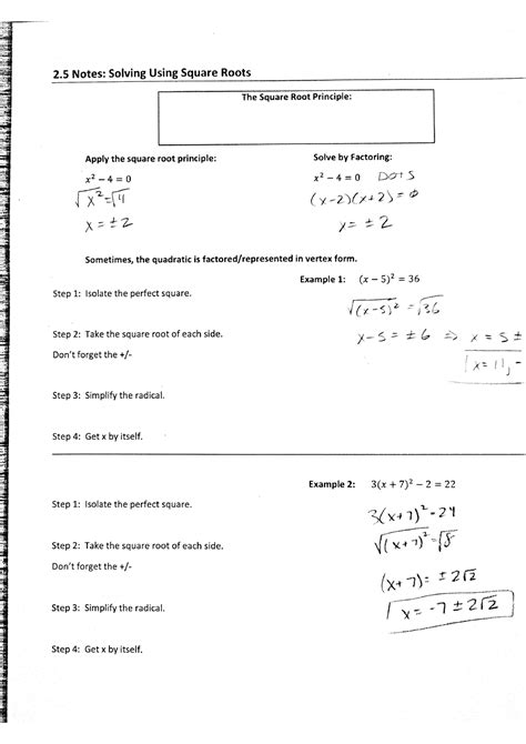 Image result for Solving Quadratics Square Root Method