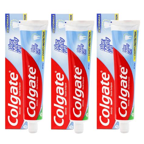 Image result for Colgate Blue Toothpaste