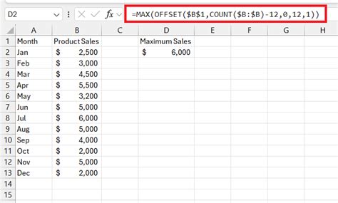 Image result for Offset SUM Function Excel