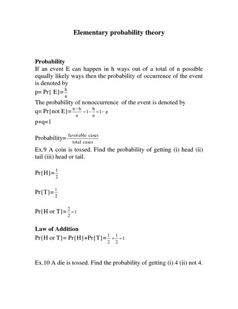 Image result for Explain Probability in Elementary Stats