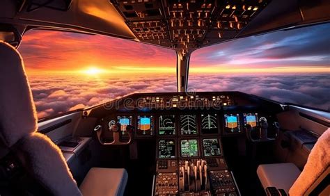 Image result for Sunset Cockpit View