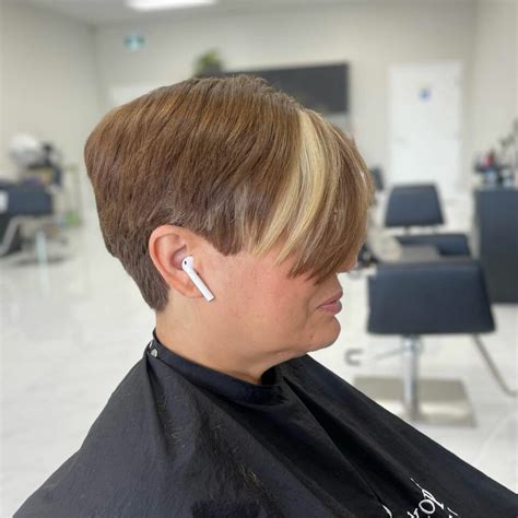 Image result for Angled Pixie Cut