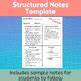 Image result for Structured Notes Taking Example