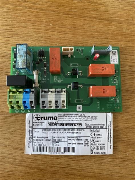 Image result for Truma Combi Boiler Controls