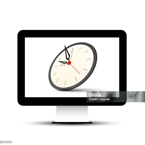 Image result for Set Clock On Computer Screen