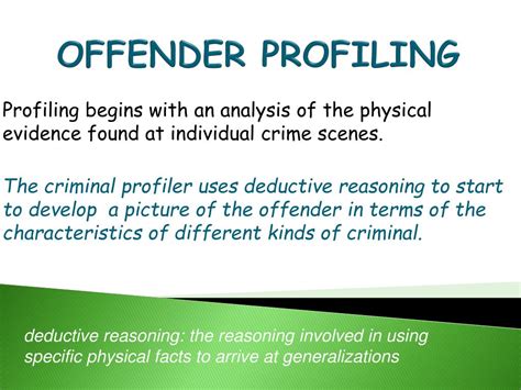 Image result for FBI Method of Profiling
