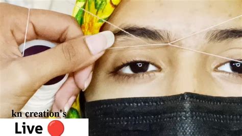 Eyebrows Threading Tutorial For Beginners at Eleanor Noel blog