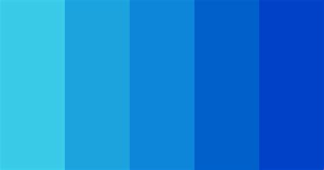 Trendy Blue Monochromatic Color Scheme » Blue » SchemeColor.com